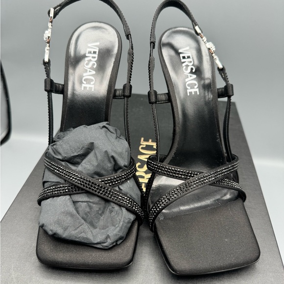 Versace | Shoes | Versace Strappy High Heel Sandals | Poshmark